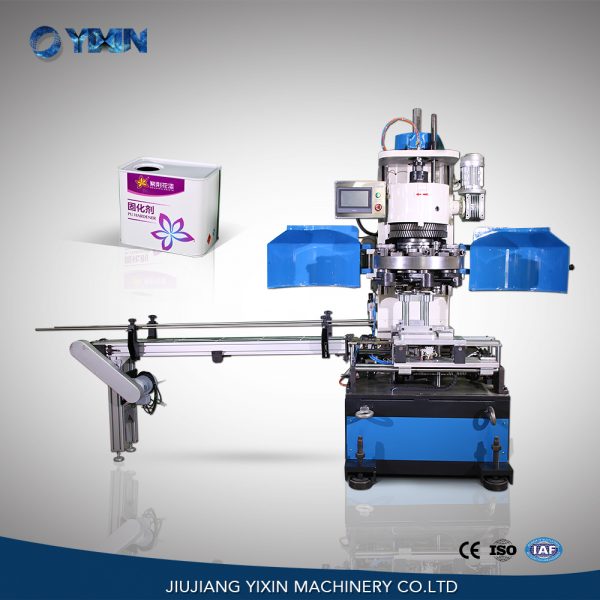 1-5L China automatic can sealing machine, sealer for rectangular tin ...